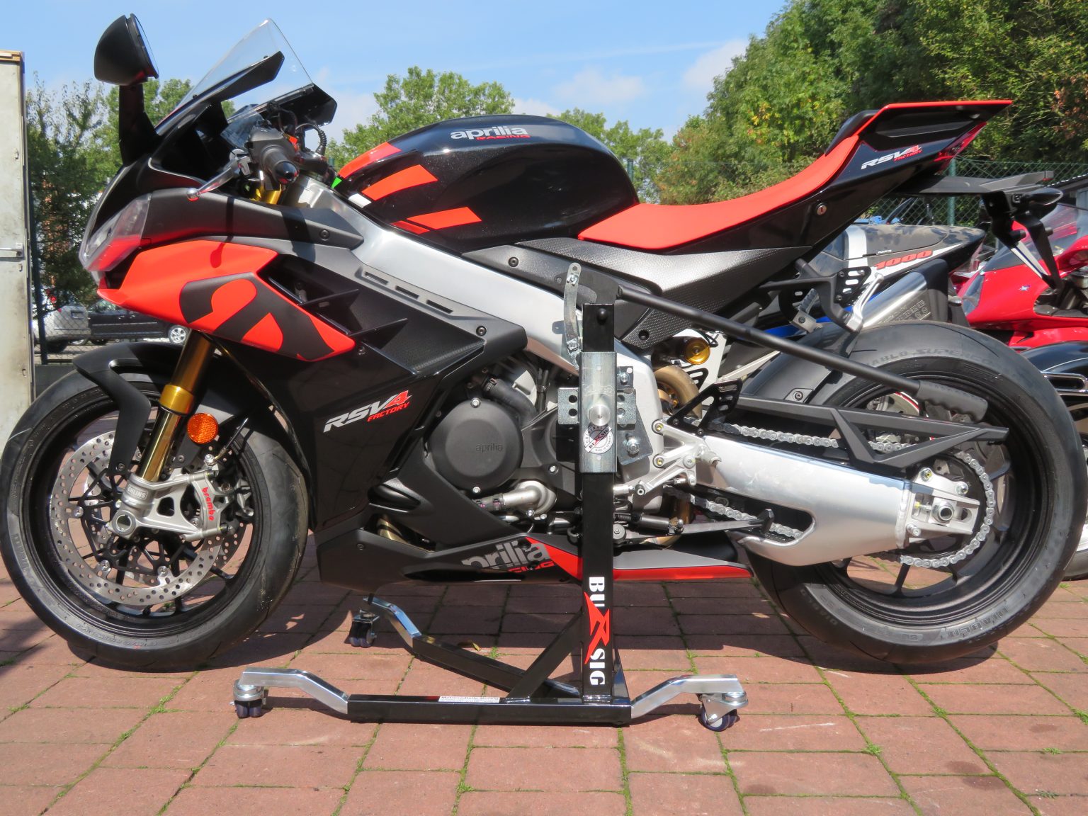 Bursig Center-Lift Stand Aprilia RSV4 1100 Factory 2021-24 ...