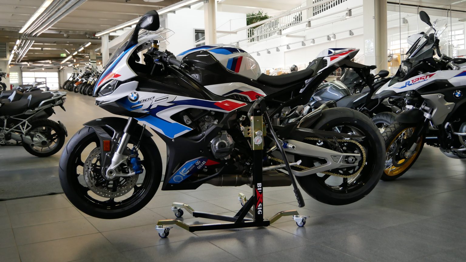 Bursig Center-Lift Stand BMW M1000RR 2021-24 - Motorradteile Bursig