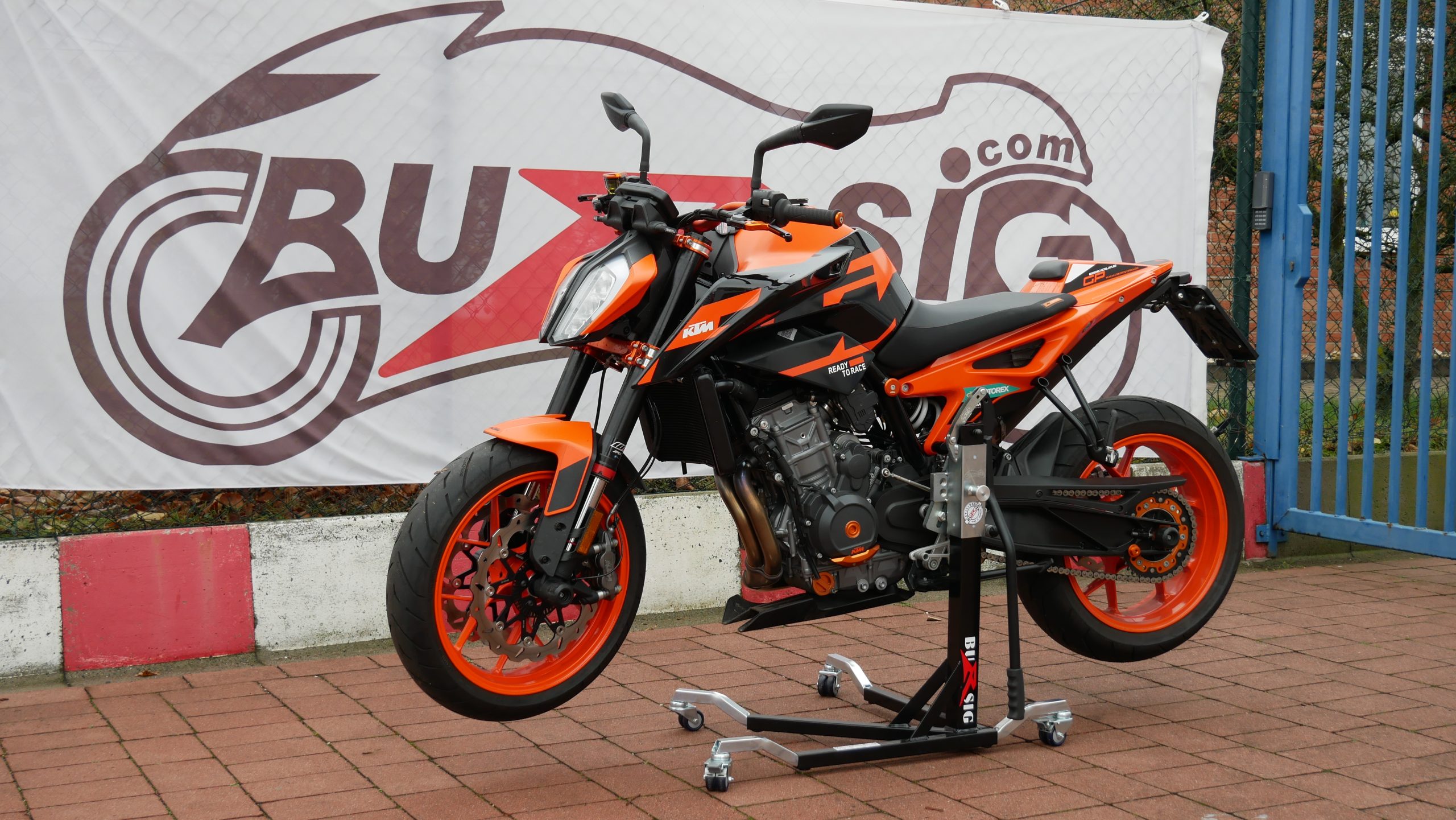 Bursig Zentralständer KTM 890 Duke R 2020-24 - Motorradteile Bursig