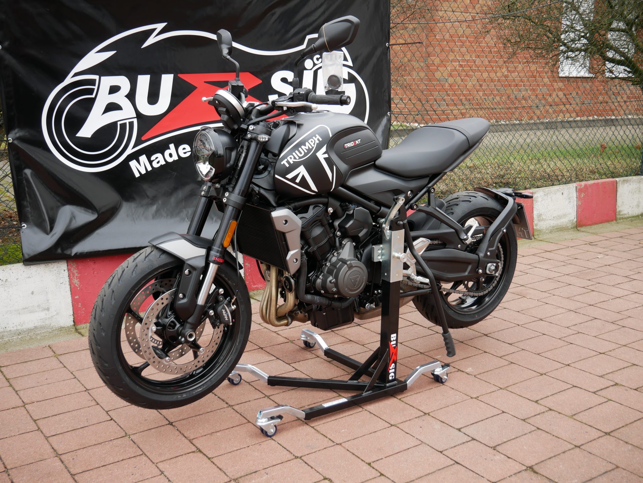 Bursig Zentralständer Triumph Trident 660 2021- Motorradteile Bursig